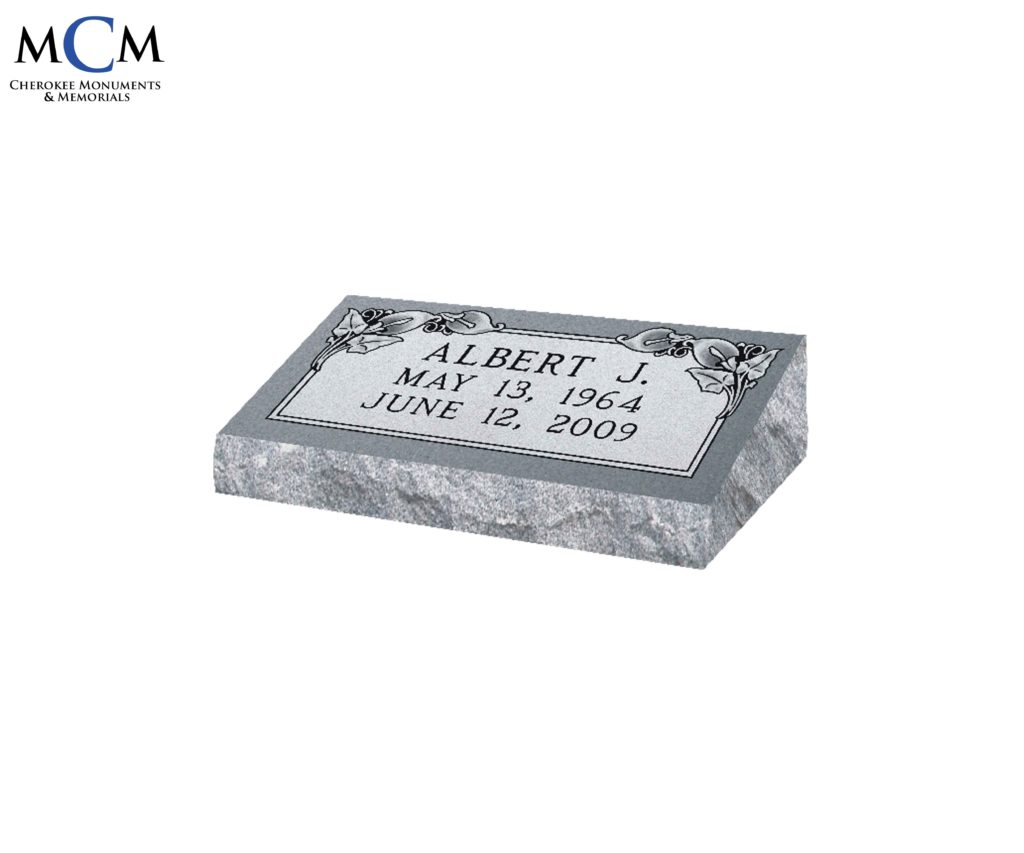 Granite Bevel Marker - Cherokee Monuments & Memorials