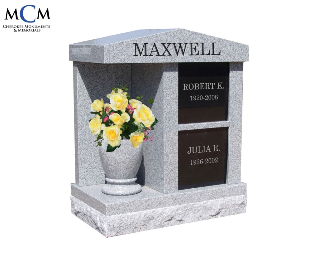 Upright Cremation Memorials - Cherokee Monuments & Memorials