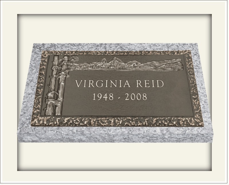 Individual Scenic Bronze - Cherokee Monuments & Memorials