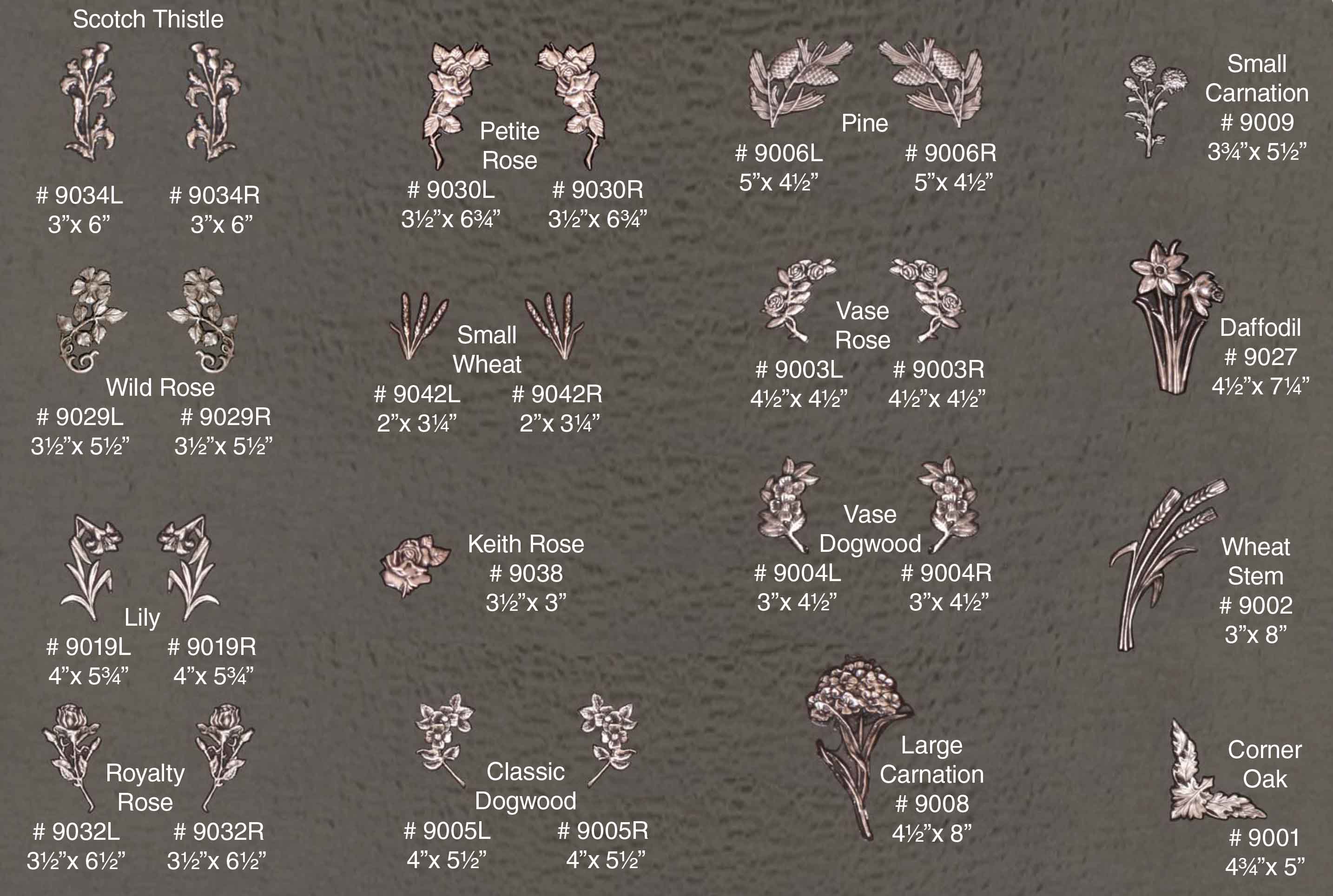 Companion Bronze Marker Without Vase - Cherokee Monuments & Memorials