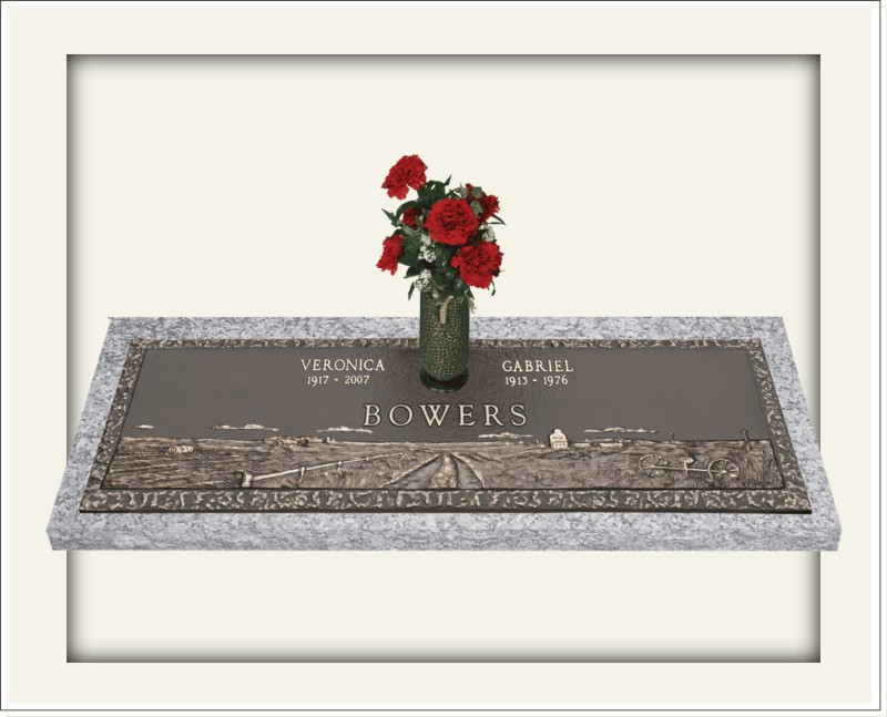 Companion Scenic Bronze - Cherokee Monuments & Memorials